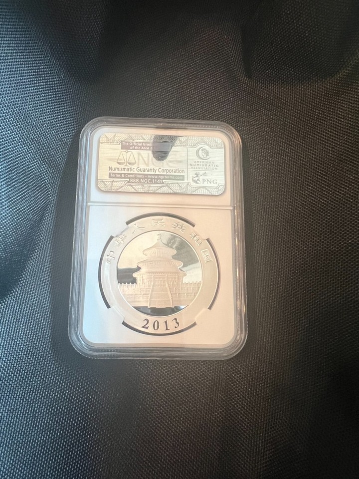 2013 China 1oz Silver S10Y Panda NGC MS 70 First RELEASES | eBay