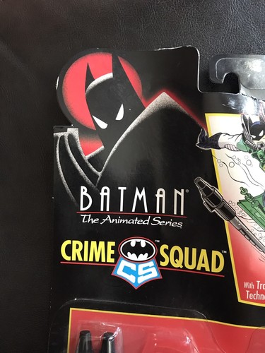 RARE Very Collectible, Batman "the Animated Series", Crime Squad ...