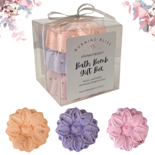 Bath Bomb Gift Box | Organic Natural Handmade Gift Pack | Gift Pack for ...