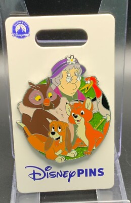 Disney 2025 Character Cluster Fox & The Hound Widow Tweed Copper Tod OE ...