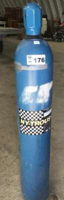 Ny-Trous Racing Nitrous Oxide CK Cee-Kay Tank FULL N20 250cf 244cf gas ...