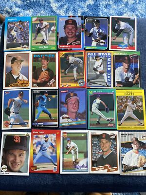 Mark Davis (20) Card Lot San Diego Padres | eBay