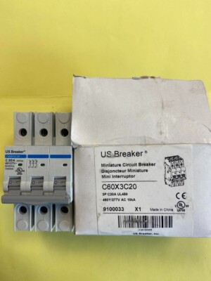 US Breaker C60X3C20 Circuit Breaker | eBay