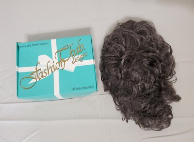 TWC The Wig Authority Fashion Club Design Frolic Curly 18/22 Grey Size ...