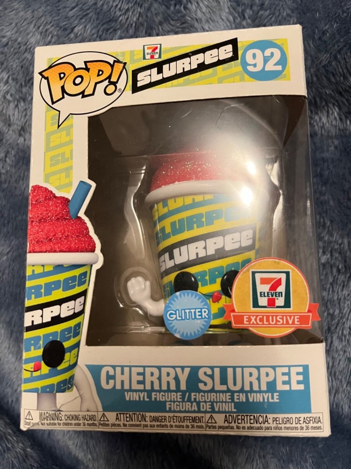Funko Pop Cherry Slurpee #92 Ad Icons Glitter Slurpee Vinyl Figure 7 ...