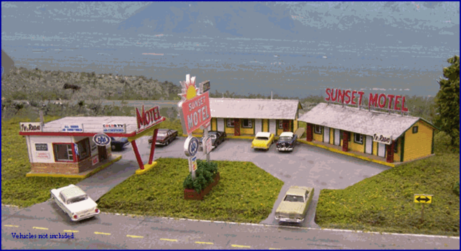 Blair Line 1001 N Scale Sunset Motel - Kit for sale online | eBay