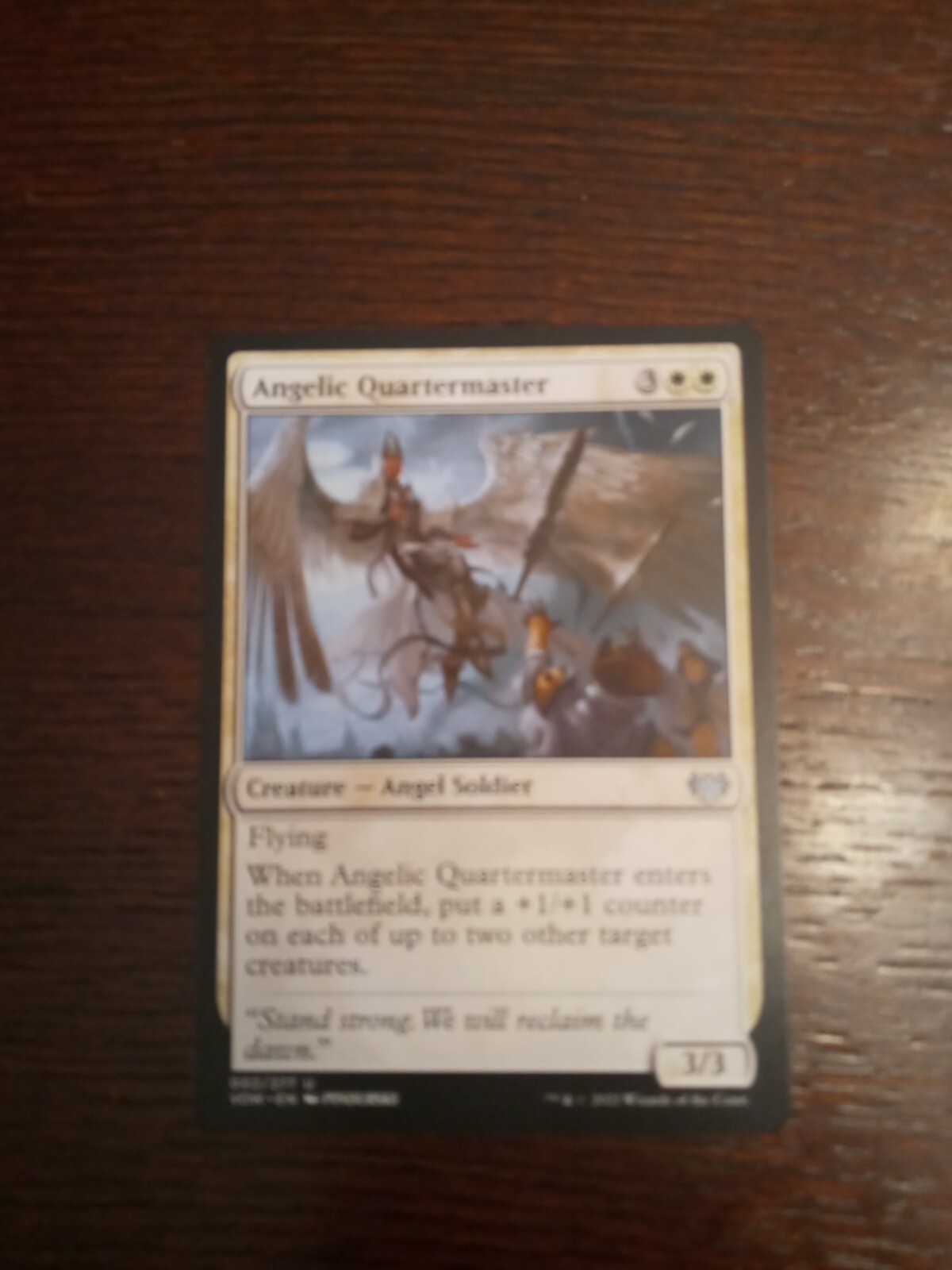 1x Angelic Quartermaster Crimson Vow Magic the Gathering MTG NM | eBay
