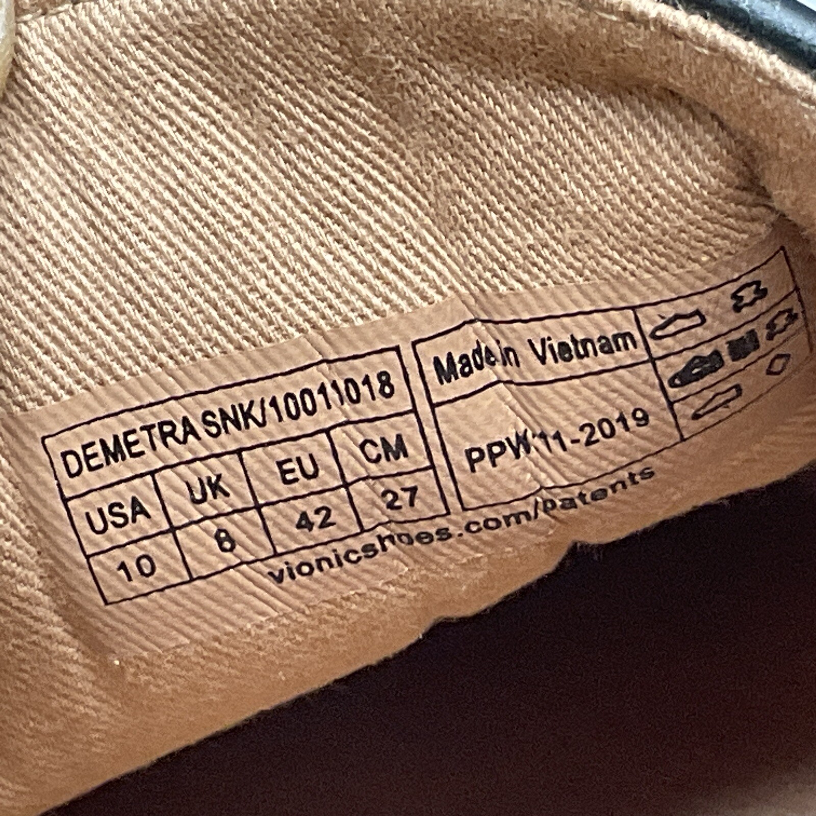 Vionic Shoes Womens 10 Demetra Snakeskin Print Leather Slip On Sneakers ...