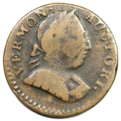 1787 RR-14 R-3 Vermont Colonial Copper Coin | eBay