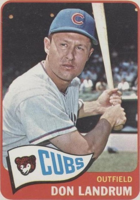 1965 Topps - High # #596 Don Landrum for sale online | eBay