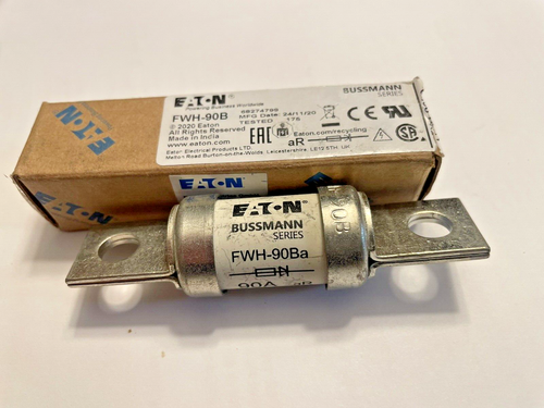 Bussmann Series FWH-90B 90Amp FWH 90B 500V Fast Acting Fuse, Free ...