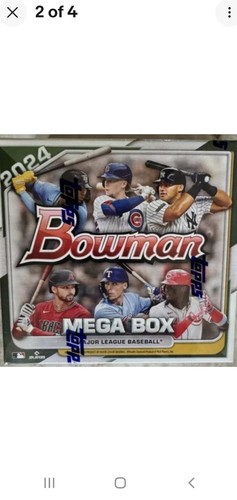 2024 BOWMAN BASEBALL MEGA BOX 💯% FREE SHIPPING | eBay