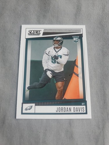 2022 Panini Score Football Jordan Davis Rookie Card RC #357 ...