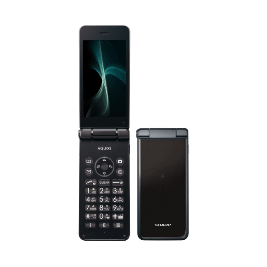 [New] SHARP AQUOS KEITAI SH-N01 Android Flip Phone Sim Free Unlocked ...