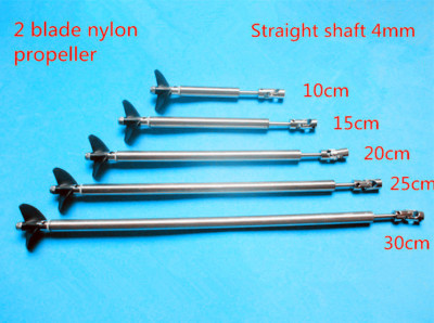 1Set 2-blade Propeller Racing Brushless 4mm Straight Shaft Electric RC ...