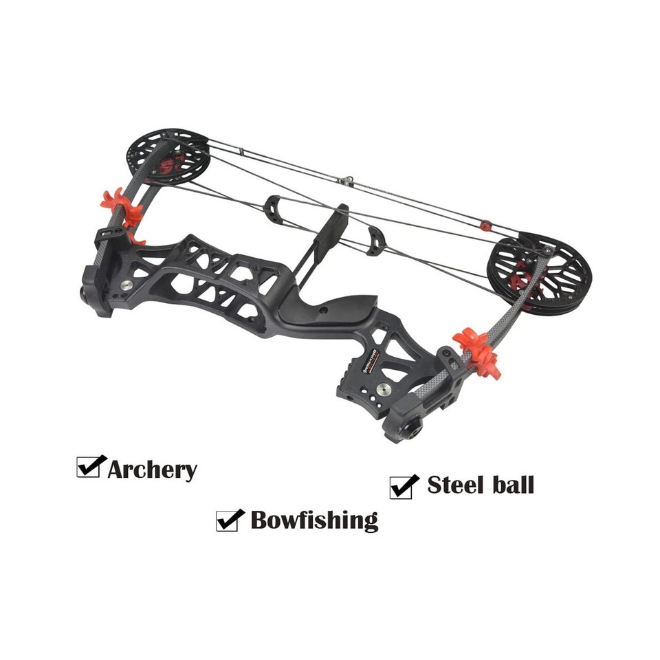Compound Bow Kit, Dual-Purpose Compound Bow, Stell Ball Compound Bow ...