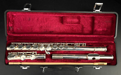 Jupiter Model JFL 511 II Silver Student Flute with Hard Case UNTESTED ...