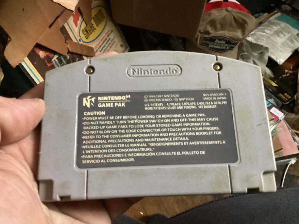 Space Station Silicon Valley N64 Nintendo 64 Cartridge Only Tested ...