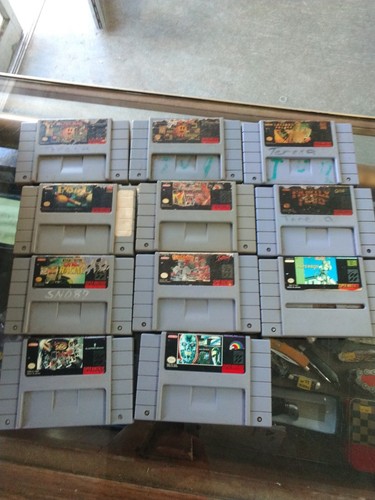 Super Nintendo Game Lot | eBay
