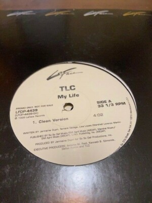 TLC "MY LIFE" WHITE LABEL PROMO NEVER USED | eBay