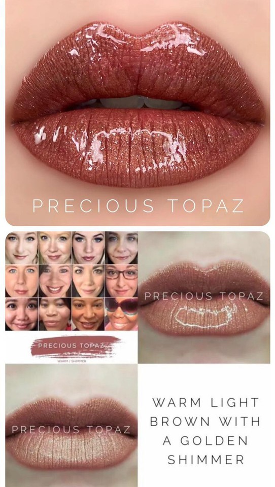 LipSense PRECIOUS TOPAZ SeneGence Full Size Long Lasting Liquid Lip ...
