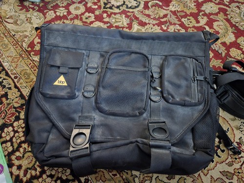 BBP Hampton Hybrid Messenger Backpack Black Utility Black | eBay