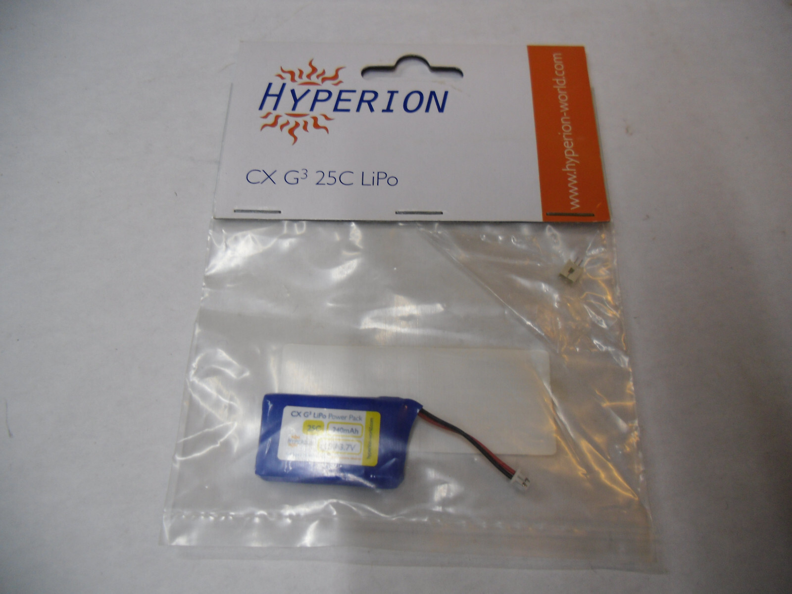 1S hyperion CX G3 25C lipo HP-LG325-0240-IS-M with micro connector | eBay