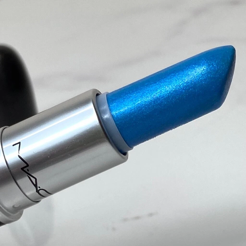 Blue Lipstick Mac