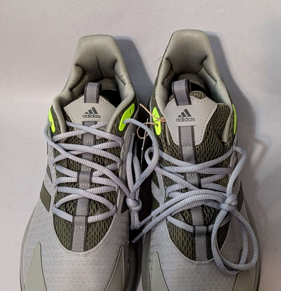 adidas Alphaedge + Shoes Mens 11 Silver Pebble Olive Strata IF7296 | eBay