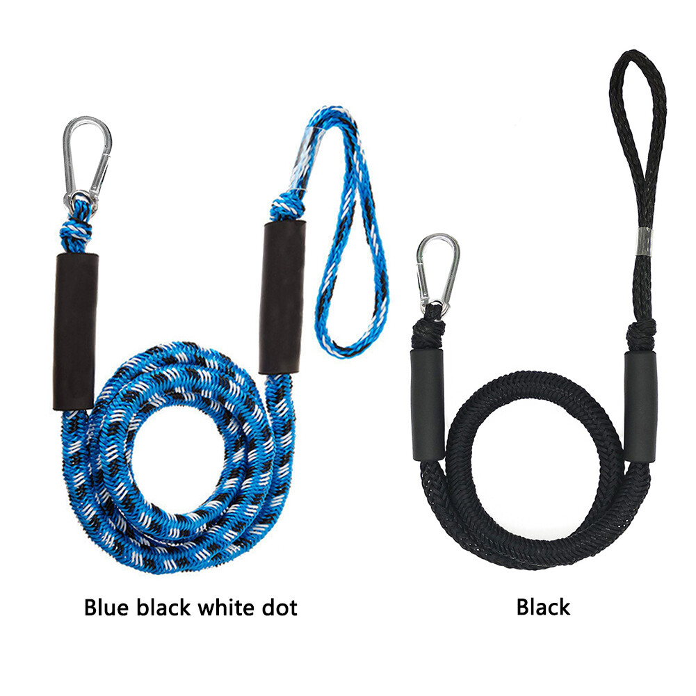 1.2m Boat Bungee Dock Cords Stretch Lines Mooring Rope for Kayah Canoes ...