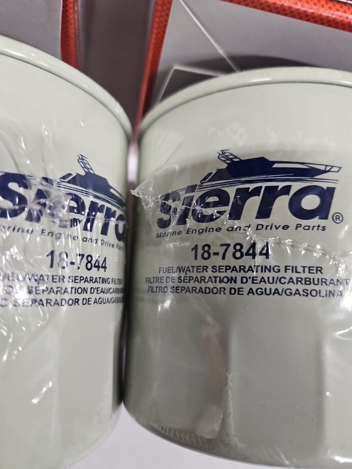 Sierra 18-7844 Fuel/ Water Separator Filter (2 FOR $18) NOS OEM OilSh ...