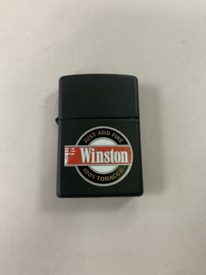 Zippo Lighter Winston Just Add Fire 1999 Camel RJR RJRTC F-XV UNFIRED ...