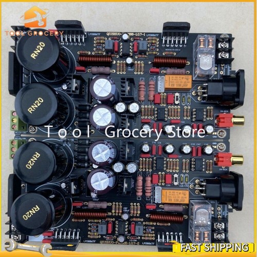 LM3886 Diy Kit Fully Balanced Power Amplifier Board 120W Kit HiFi ...