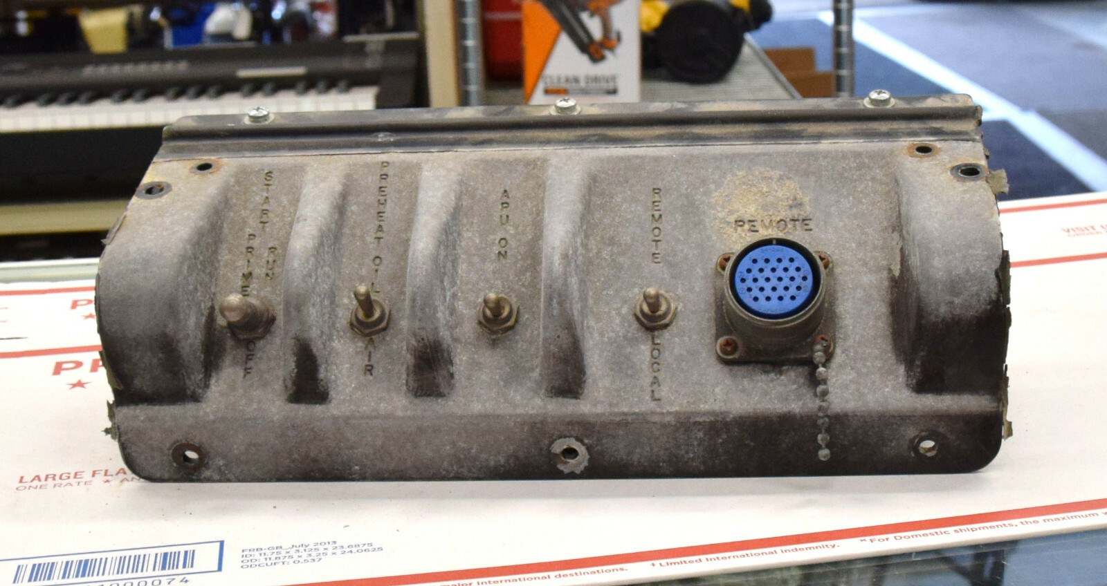 MEP-952B APU GENERATOR SWITCH START CONTROL PANEL 96-9440 6110-01-478 ...