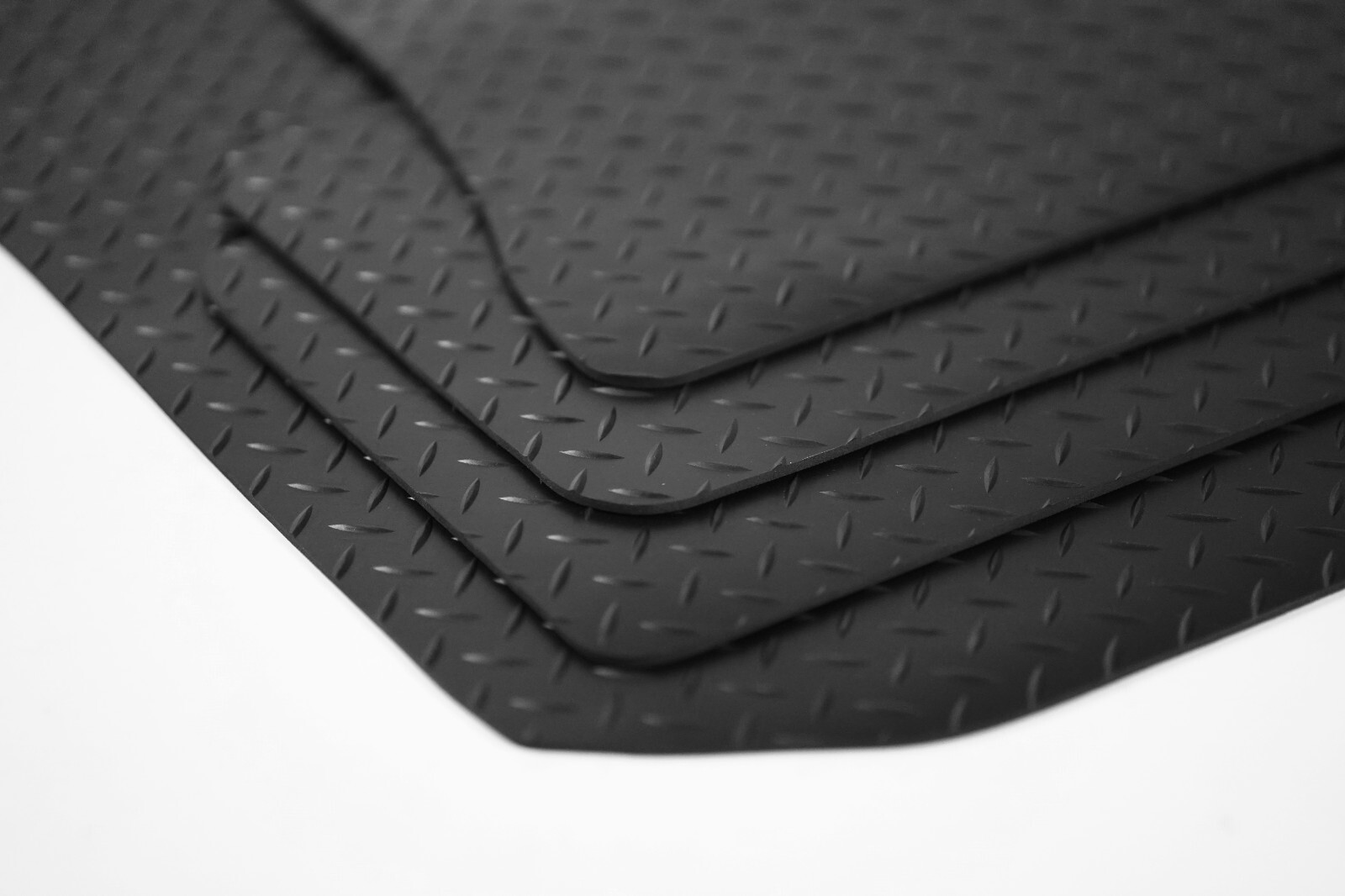 Fits Mercedes Benz Sprinter 2006-2018 Van Floor Mat in 3mm Checkerplate ...
