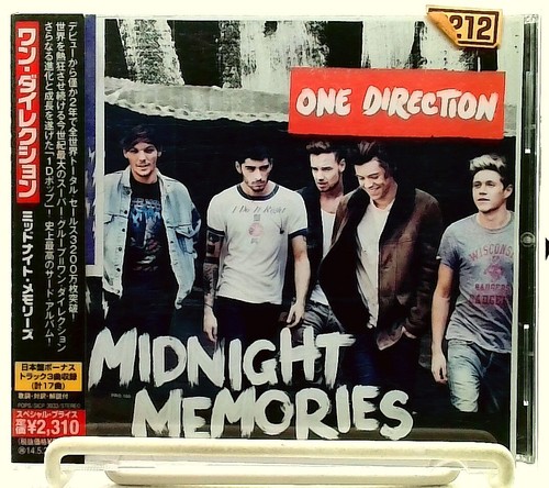 Midnight Memories [CD with OBI] One Direction/JAPAN[Bonus Track] | eBay