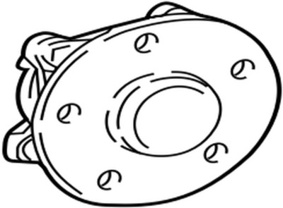 43550-11020 Toyota Hub sub-assy, front axle, rh 4355011020, New Genuine ...