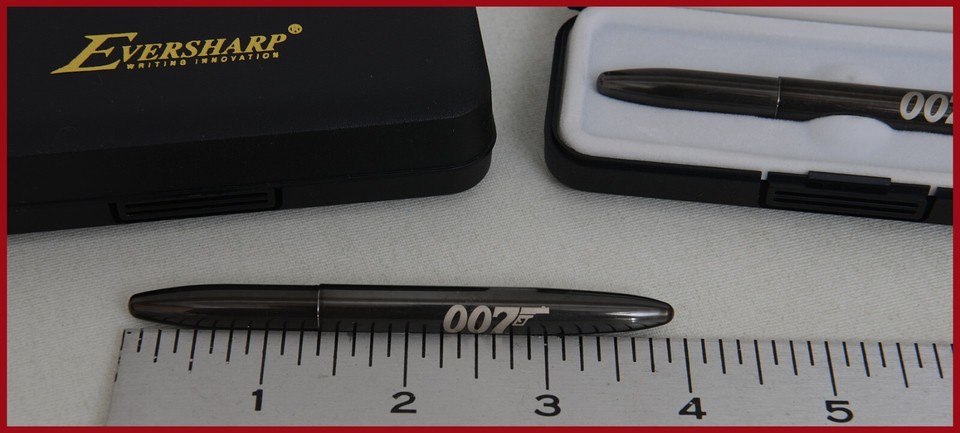 "RARE" James Bond 007 Ballpoint Pen BY EVERSHARP AS PHOTOS SHOWS FREE ...