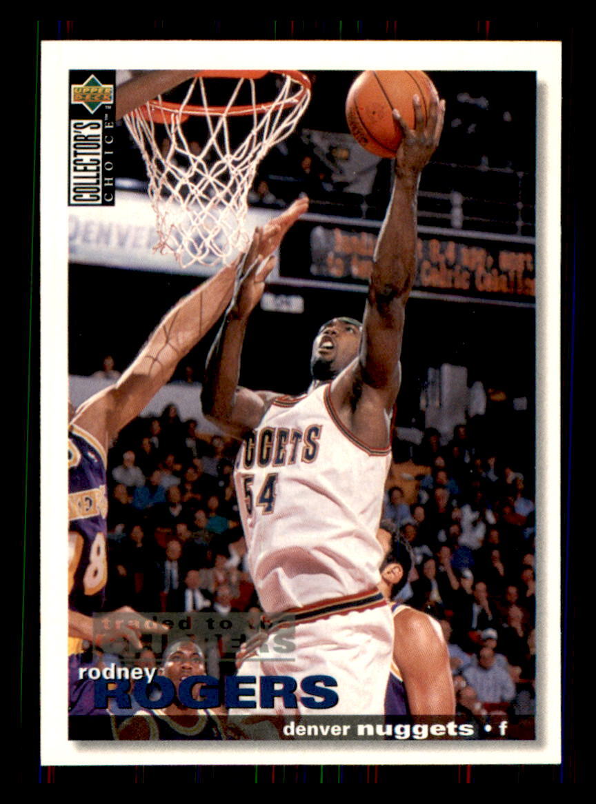 1995 Basketball Collector's Choice Spanish I Rodney Rogers Denver ...
