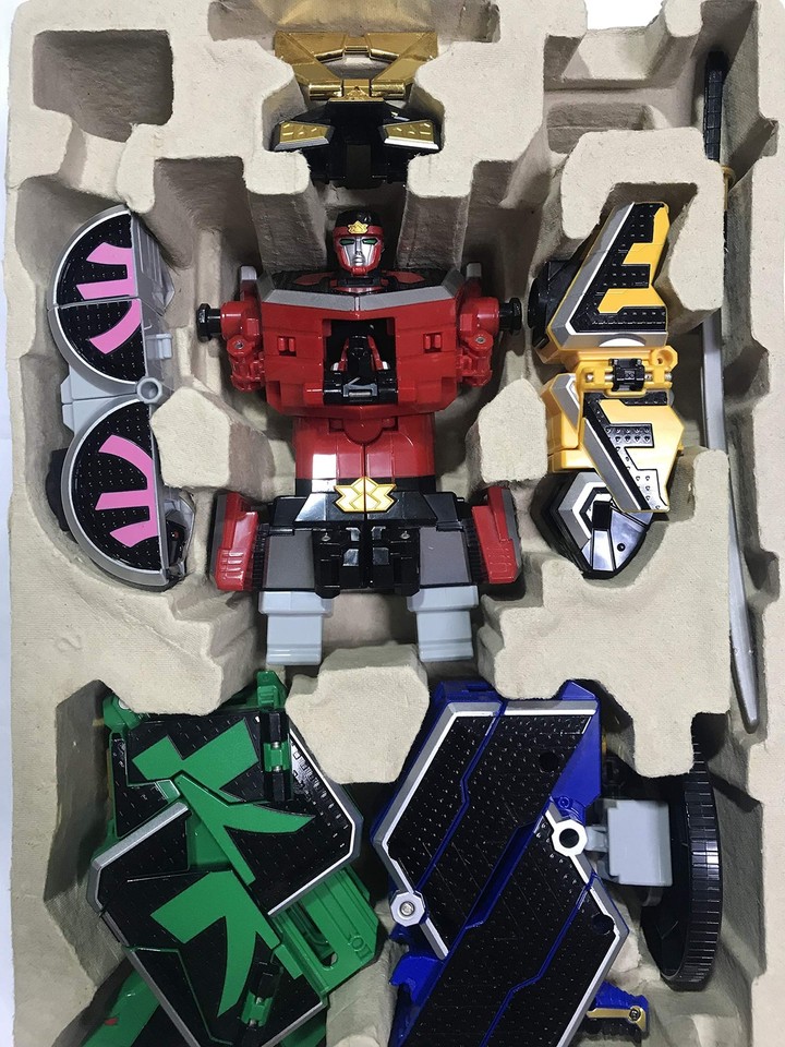 Power Rangers Samurai Sentai Shinkenger Samurai Combination DX ...