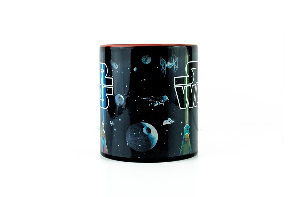 Star Wars Lightsaber Mug | Star Wars Heat Changing Mug | Holds 20 ...