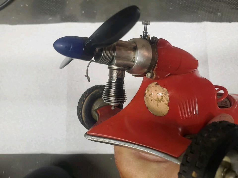 Red 1950’s Cox Thimble Drome Prop Rod Tether Car | eBay