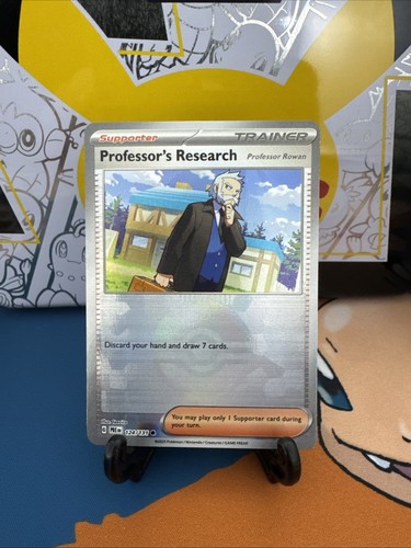 Professors Research 124/131 POKEBALL Prismatic Evolutions Holo Pokemon ...