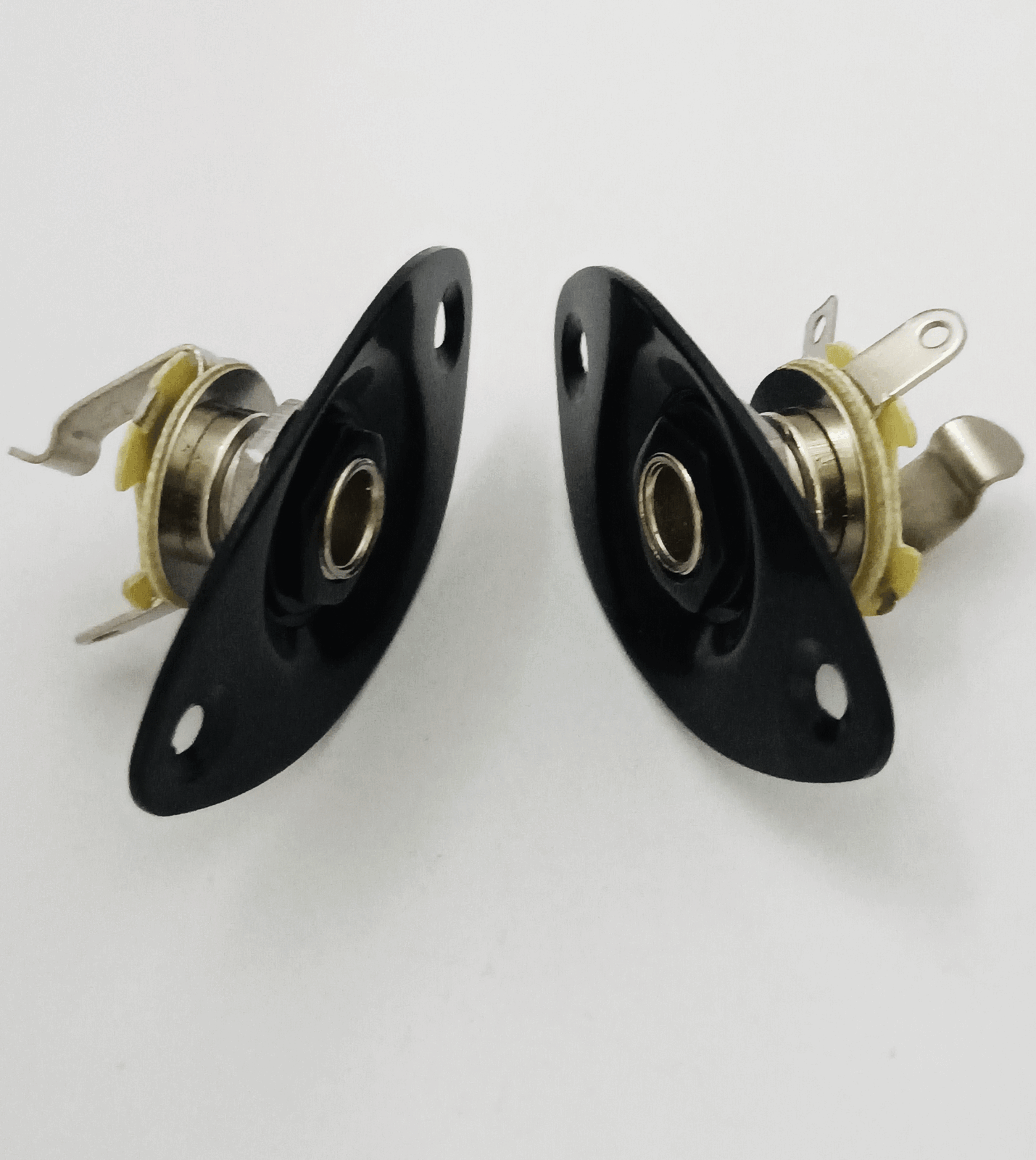 Oval Output Input Jack Plat Socket for Strat Tele Style Electric Guitar ...