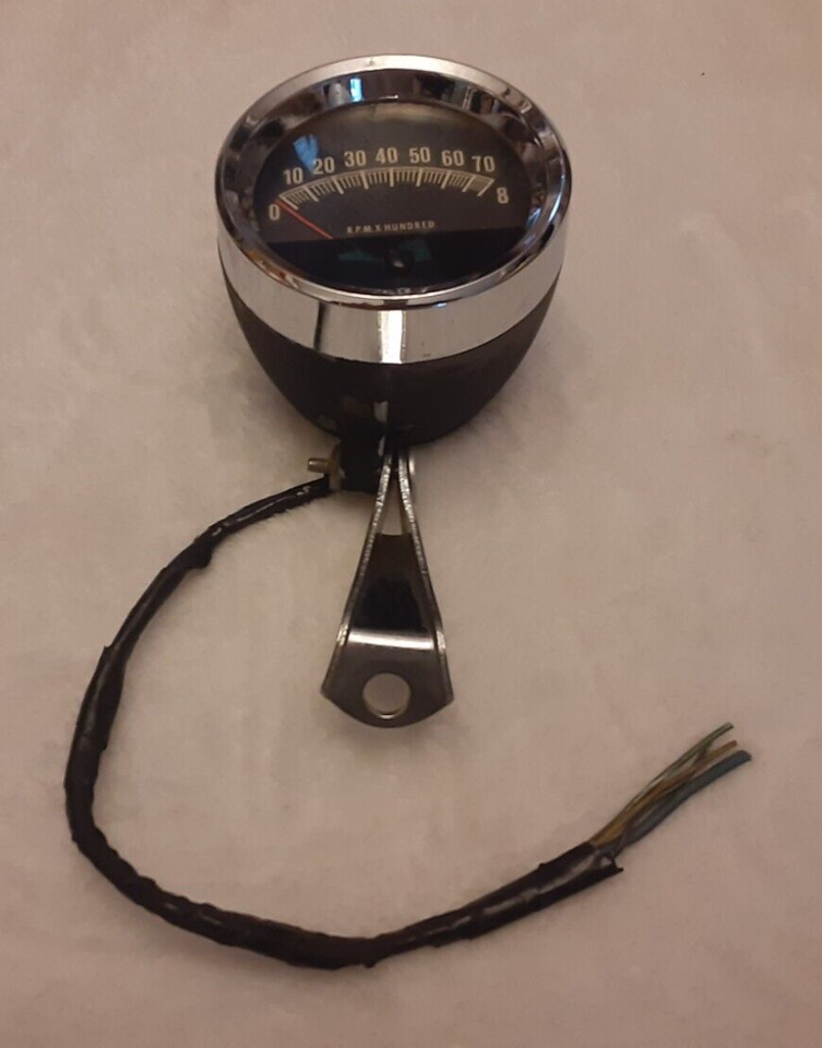 1960s Vintage RAC Tachometer 8K 8,000 RPM 63003580 Column Mount #7062 ...