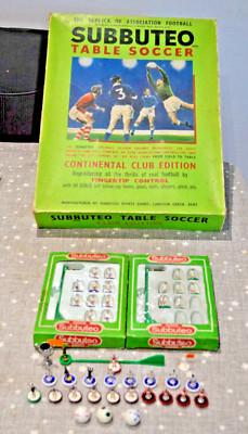 Subbuteo Club Edition for play or spares+ extras | eBay UK
