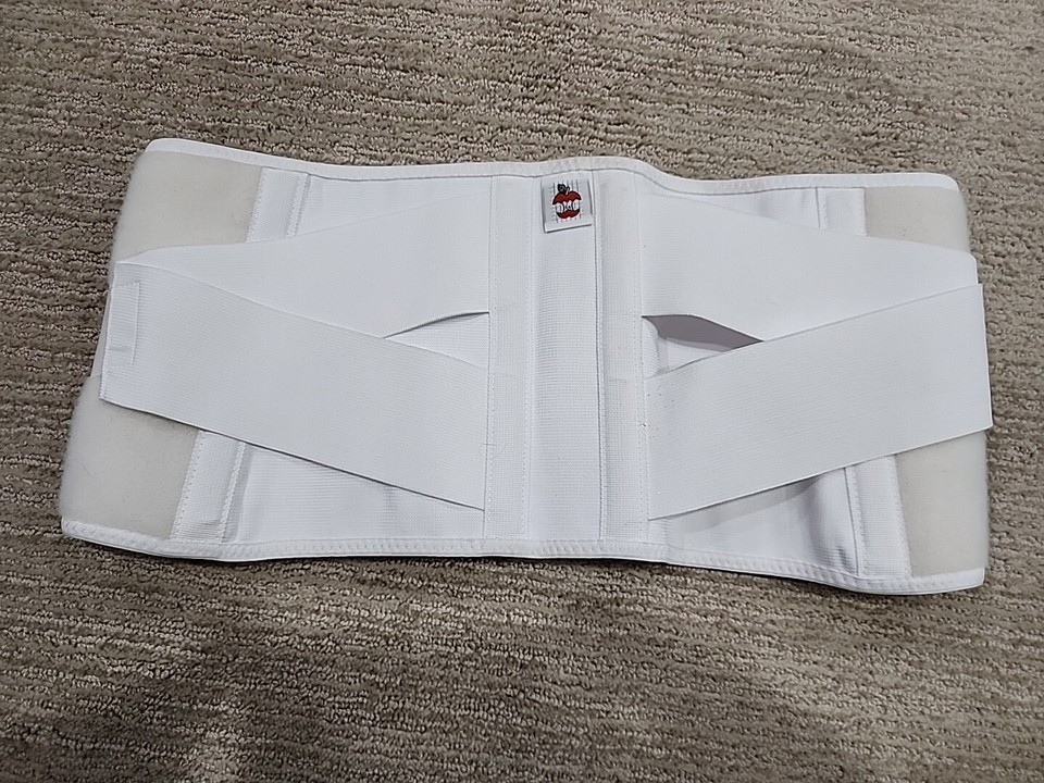 CORE PRODUCTS X-LARGE ELASTIC LOWER BACK SUPPORT REINFORCED CRISSCROSS ...