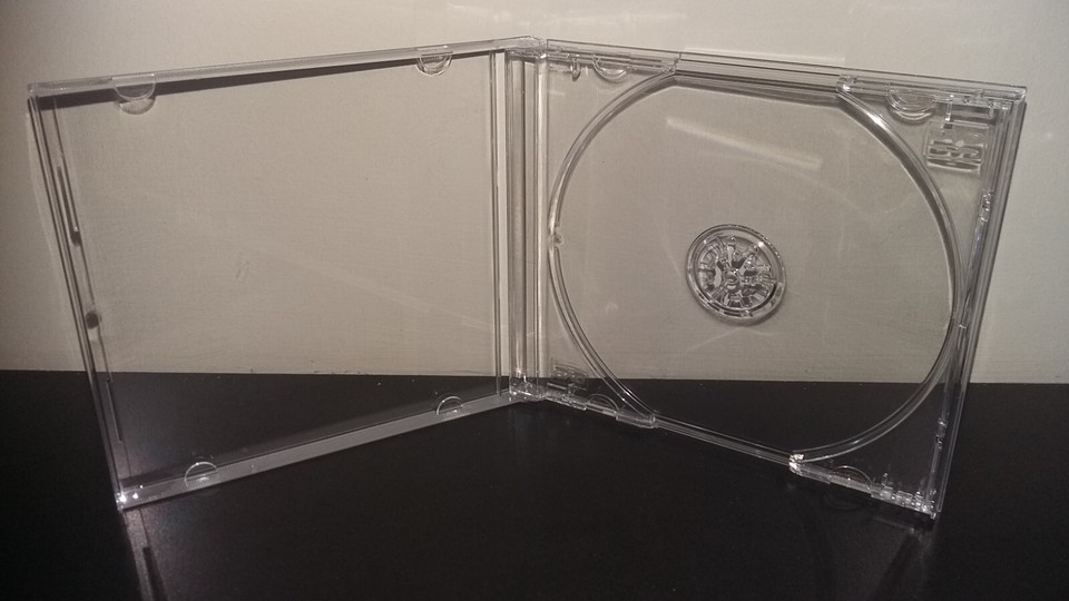 3 CD/DVD Replacement JEWEL CASE Each Holds Single Disc COMPACT DISCS ...