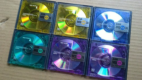6 Minidisc Axia Box MD 74 min | eBay
