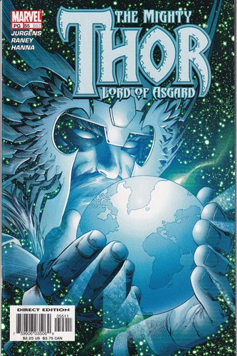 THE MIGHTY THOR Vol. 2 #55 (#557) December 2002 MARVEL Comics - Thialfi ...